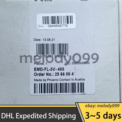 1pc New PHOENIX CONTACT Monitoring relay EMD-FL-3V-400-2866064 Fast ...