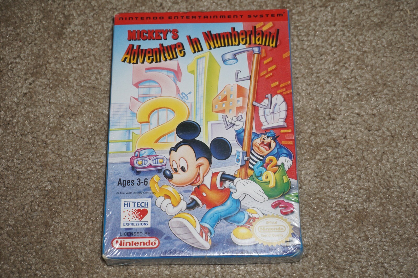 Mickey's Adventure in Numberland Value - GoCollect (nintendo-nes ...