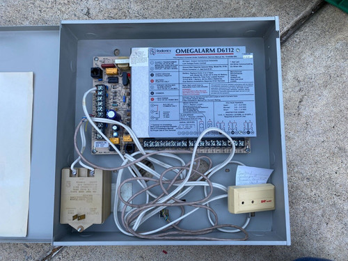 OMEGALARM D6112 ALARM SYSTEM CONTROL BOARD WITH ENCLOSURE | eBay
