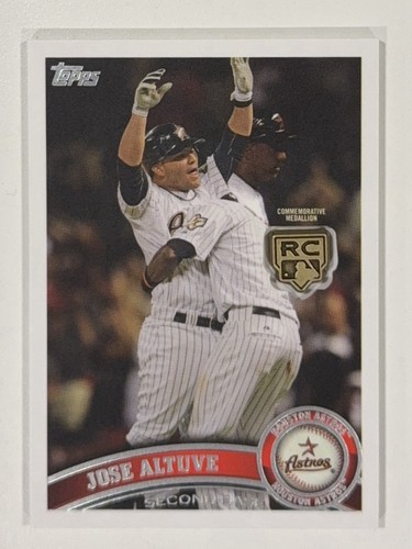 Jose Altuve 2020 Topps Rookie Card Retrospective RC Logo Medallion #RCR ...