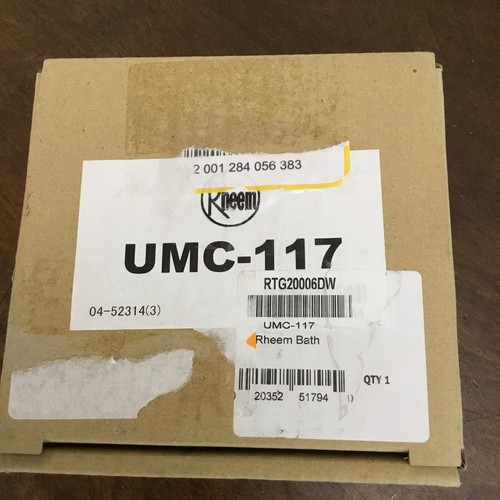 Rheem UMC-117 Tankless Water Heater Wall Remote Controller | eBay