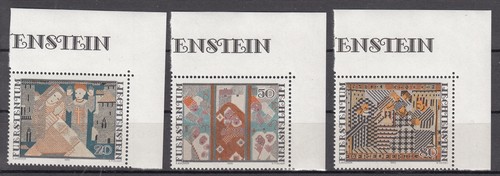Liechtenstein Nr. 738-740** Weihnachten 1979 - Stickereien von ...