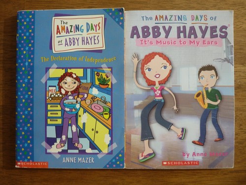 Lot 2 The Amazing Days of Abby Hayes Chapter Books #2, 14 (Anne Mazer ...