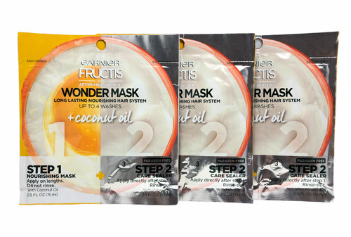Garnier Fructis Wonder Hair Mask with Active Fruit Protein (0.5Oz/15mL ...