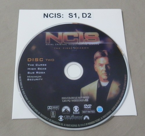 (1) NEW Genuine NCIS Season 1 Disc 2 Replacement DVD - Single Disc | eBay
