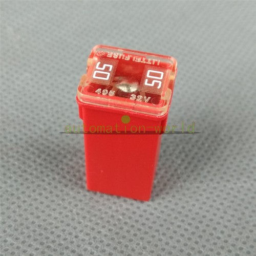 1PC Littelfuse 0495050 495 Square Car Fuse 50A JCASE Cartridge Fuses ...