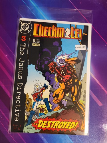 CHECKMATE #16 VOL. 1 HIGH GRADE DC COMIC BOOK CM63-140 | eBay