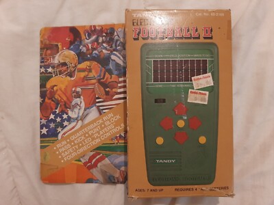 Electronic Football II Tandy (1983) Retro Handheld Games