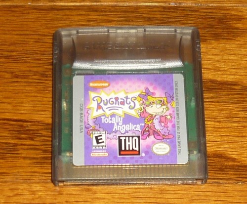 Nintendo Game Boy Color Rugrats Totally Angelica video game, tested | eBay