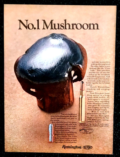 Remington Bullets Original 1966 Vintage Print Ad | eBay