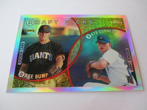 1999 Topps Chrome Draft Picks Nate Bump Nate Cornejo Refractor Card ...