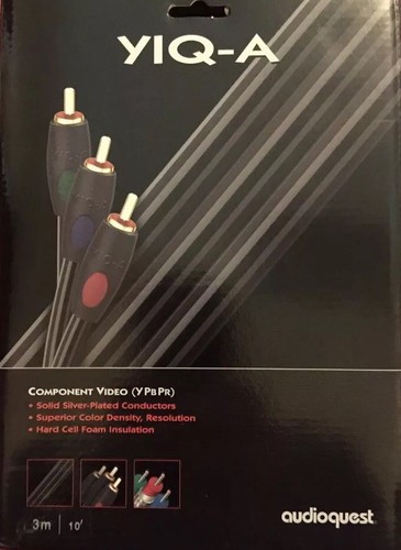 Audioquest YIQ-A Component Video Cable 3m | eBay