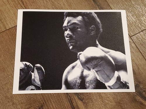 GEORGE FOREMAN Art Print Photo Rare 8" x 10" Poster Boxing | eBay