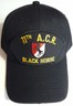 NEW! US ARMY 11TH ARMORED CAVALRY DIVISION BLACK HORSE CAP HAT BLACK | eBay