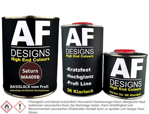 Autolack für Saturn WA409B Edible Berries Metallic 1,25L Klarlack Set ...