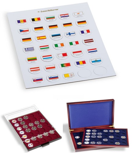 Lighthouse Flag Chips - 26 mm for 2 Euro Capsule | eBay