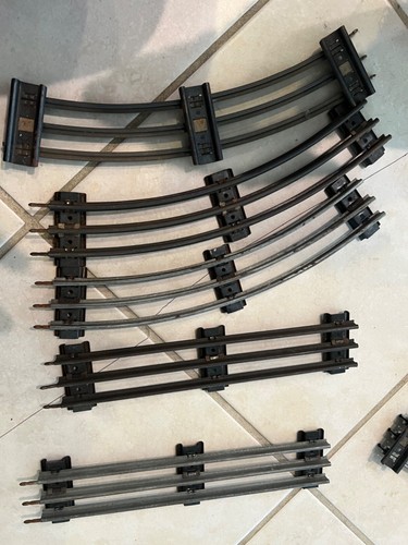 Vintage O-Gauge Three Rail Train Track Curve (Marx / Lionel) 5 pcs | eBay