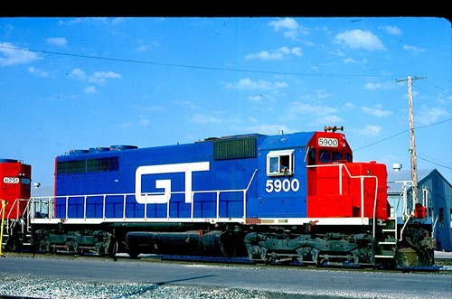 GTW 5900 SD-40, Toledo, OH, 05/88; Kodachrome Original | eBay