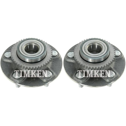 SET-TMHA590486 Timken Wheel Hubs Set of 2 Front or Rear Driver ...