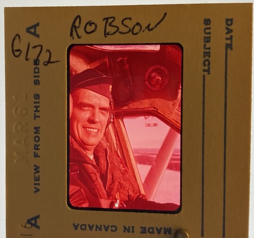 1961-35mm Slide-USAF Pilot Robson- G172 | eBay