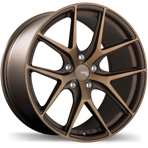 Fast Wheels FC04 19X9.5 5X114.3 35mm Matte Bronze | eBay