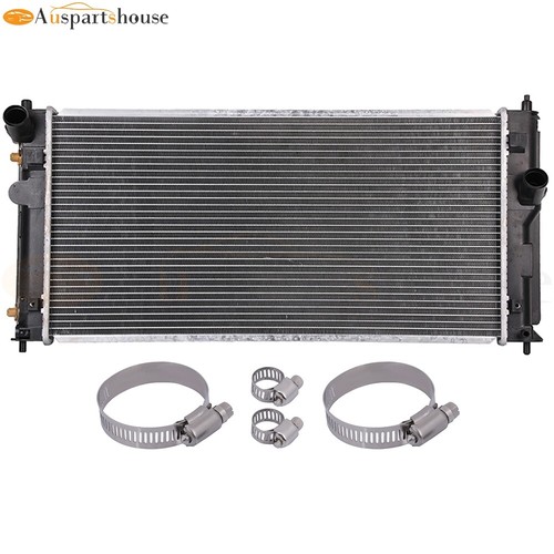 Radiator with Universal Oil Hose Clamps Kit 2335 For 2000-05 Toyota ...