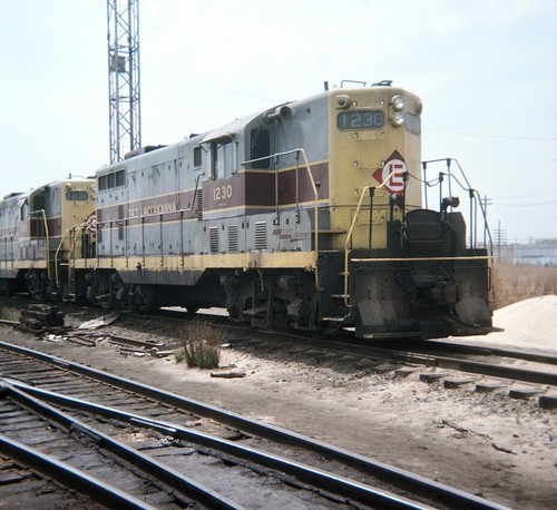 Erie Lackawanna (EL) - GP7 - #1230 - Original 120 Slide | eBay