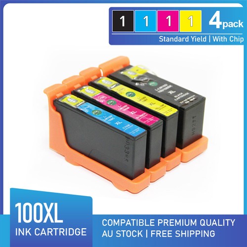 4x Ink Cartridge for Lexmark 100XL S305 S405 S505 S605 S308 S408 S508 ...