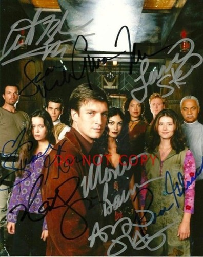 Firefly cast SIGNED reprint 8x10 Photo Autographed RP #1 | eBay