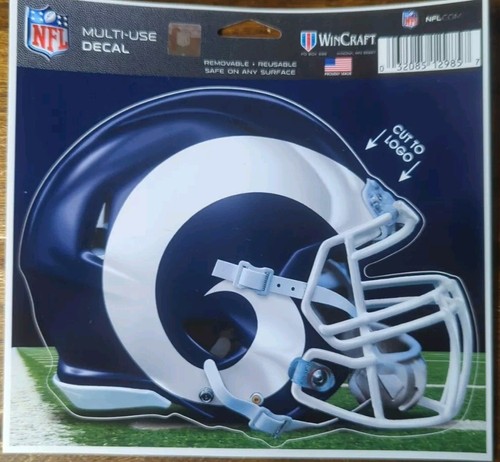 LOS ANGELES RAMS MULTI-USE LOGO CUT DECAL 5"X6" PERFECT FOR WINDOWS | eBay