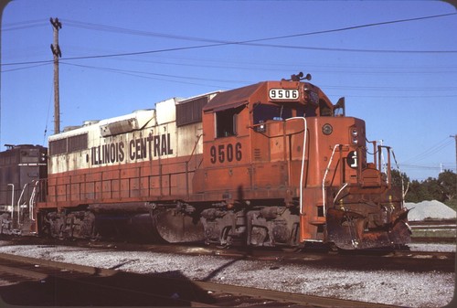 IC Illinois Central EMD GP40 Kodachrome Original Kodak slide | eBay
