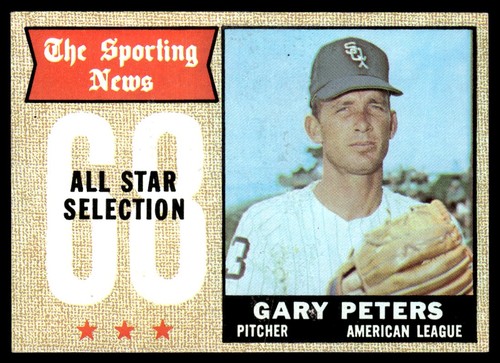 1968 Topps Gary Peters Chicago White Sox #379 | eBay