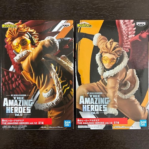 My Hero Academia Hawks Qposket Figure THE AMAZING HEROES 2pcs set ...