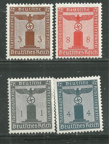 GERMANY 51-53 MINT LIGHT HINGE PARTY EMBLEM SCV 5.25 | eBay