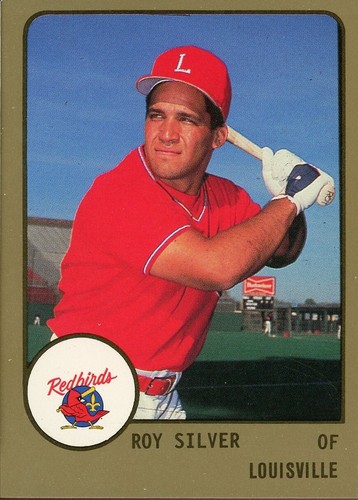 1988 ProCards Louisville Redbirds ROY SILVER RC CARDINALS NEW YORK NY ...