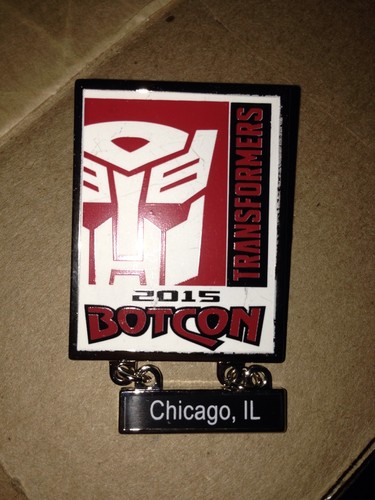 Botcon 2015 Transformers Pin From Box Set Cybertrons Most Wanted | eBay