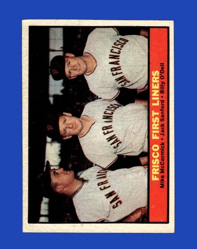 1961 Topps Set-Break #383 Frisco First Liners EX-EXMINT *GMCARDS* | eBay