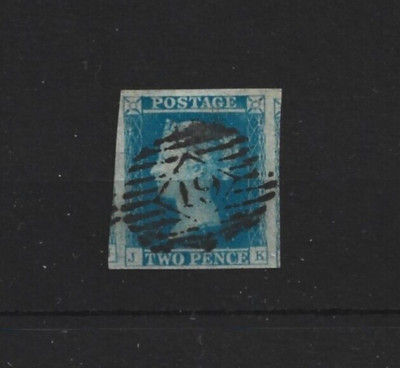 Two Penny Blue in Great Britain Victoria Line-Engraved Stamps for sale ...