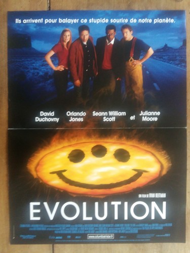 Evolution Poster Ivan Reitman David Duchovny Julianne Moore 40X60Cm | eBay