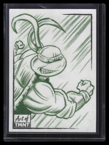 2019 Topps Art of TMNT Sketches Steve Potter Sketch 1/1 Mutant Ninja ...