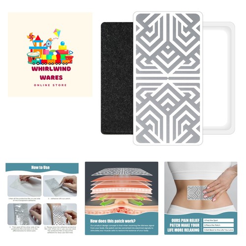 Reusable Pain Patch, for Sore Muscle Relief - Pain Relief Patches for ...