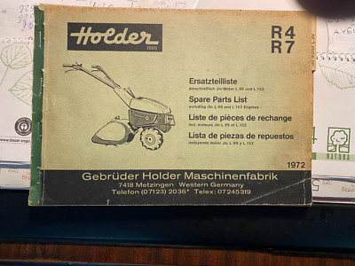Holder Ersatzteilliste online kaufen | eBay