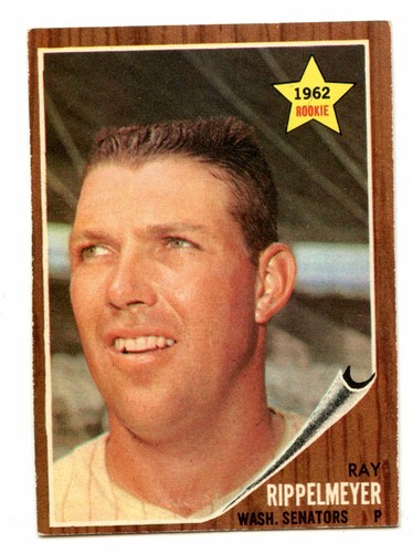 1962 Topps Baseball Card # 271 Ray Rippelmeyer -- Senators (EX-MT) | eBay