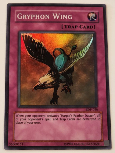 Gryphon Wing - Super Rare SDP-050 - LP - YuGiOh | eBay