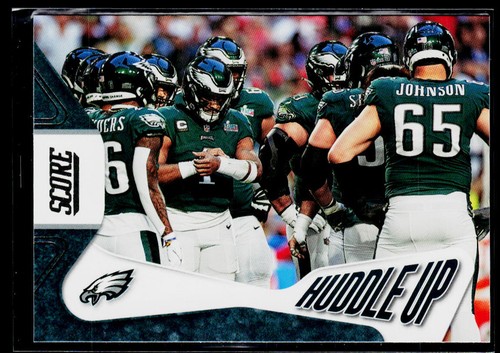 2023 Score #2 Philadelphia Eagles Huddle Up | eBay