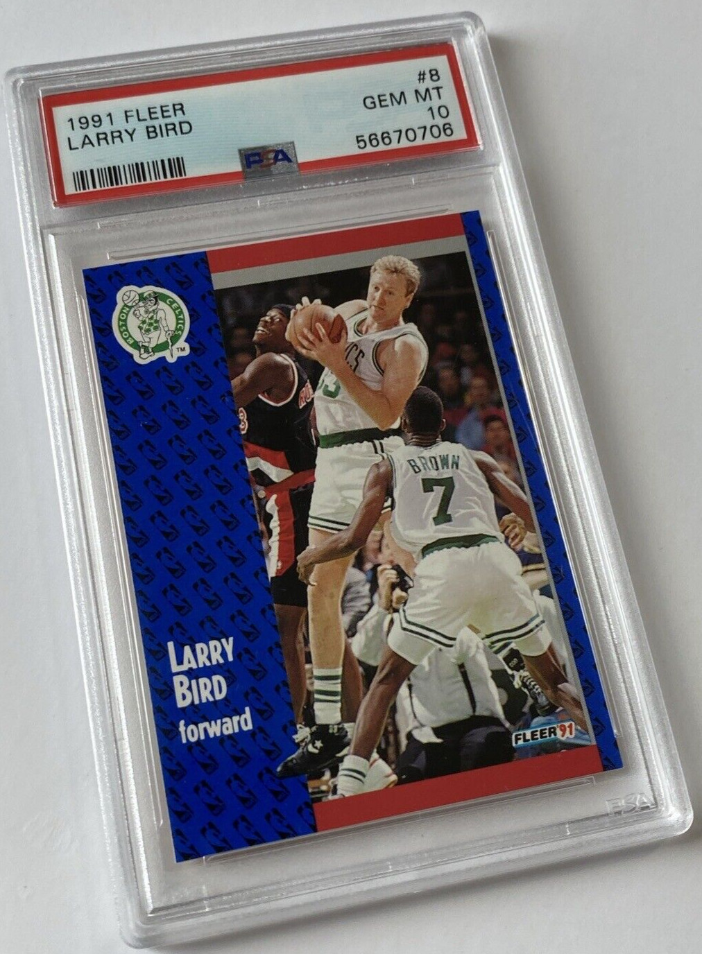 Larry Bird 1991 Fleer #8 Base PSA 10 Price Guide - Sports Card Investor