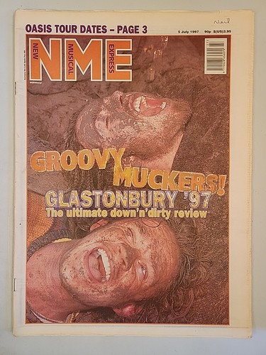 NME New Musical Express UK Music Magazine July 5 1997 Groovy Muckers ...