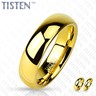 Tisten (Tungsten-Titanium) Glossy Plain Wedding Band Ring Size 5-14 4mm ...
