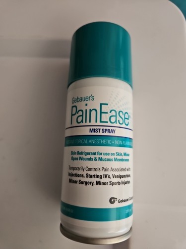 Gebauer’s Pain Ease Spray 3.9 Oz Instant Topical Anesthetic - 1 Ct ...