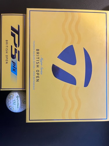 TaylorMade TP5 Pix British Open 2023 NEW Sleeve 3 Golf Balls | eBay